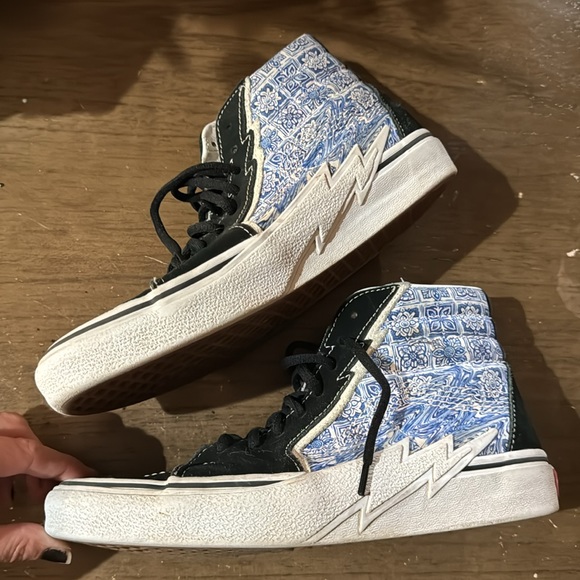 Vans | Shoes | Vans Sk8 Hi Lighting Bolt High Top | Poshmark